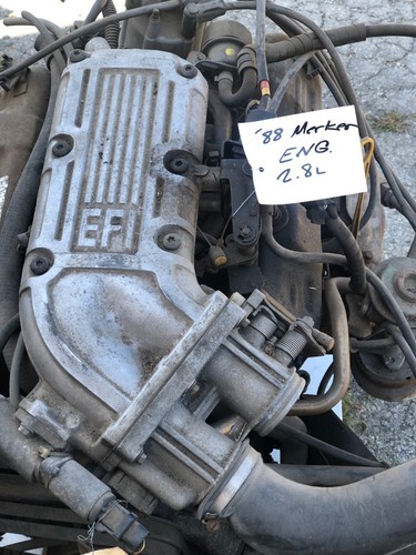 1988 - 1989 MERKUR SCORPIO ENGINE 2.9L 130K HEARD RUN | eBay