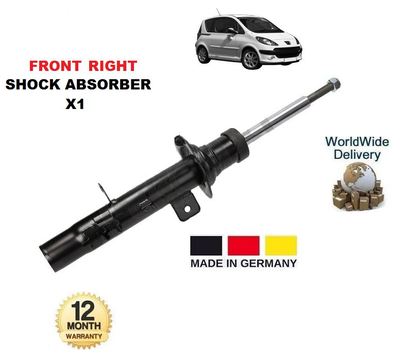 FOR PEUGEOT 1007 KM 1.4 1.6 HDi 16v 2005--on NEW FRONT RIGHT SHOCK ...