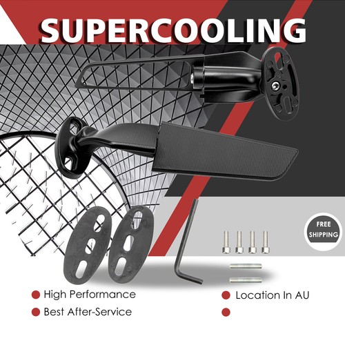 2pcs Wind Swivel Wing Rearview Side Mirror For Kawasaki Ninja 250 300 ...