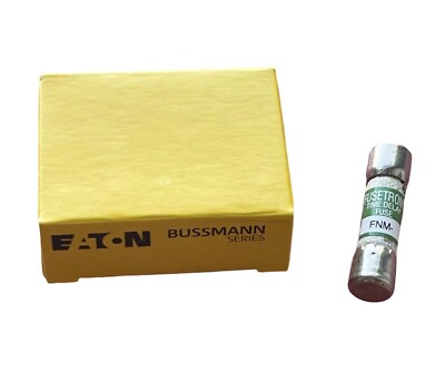 ORIGINAL Bussmann FNM-3/10 FNM-3/10A 0.3A 250Vac Fusetron TIME DELAY ...