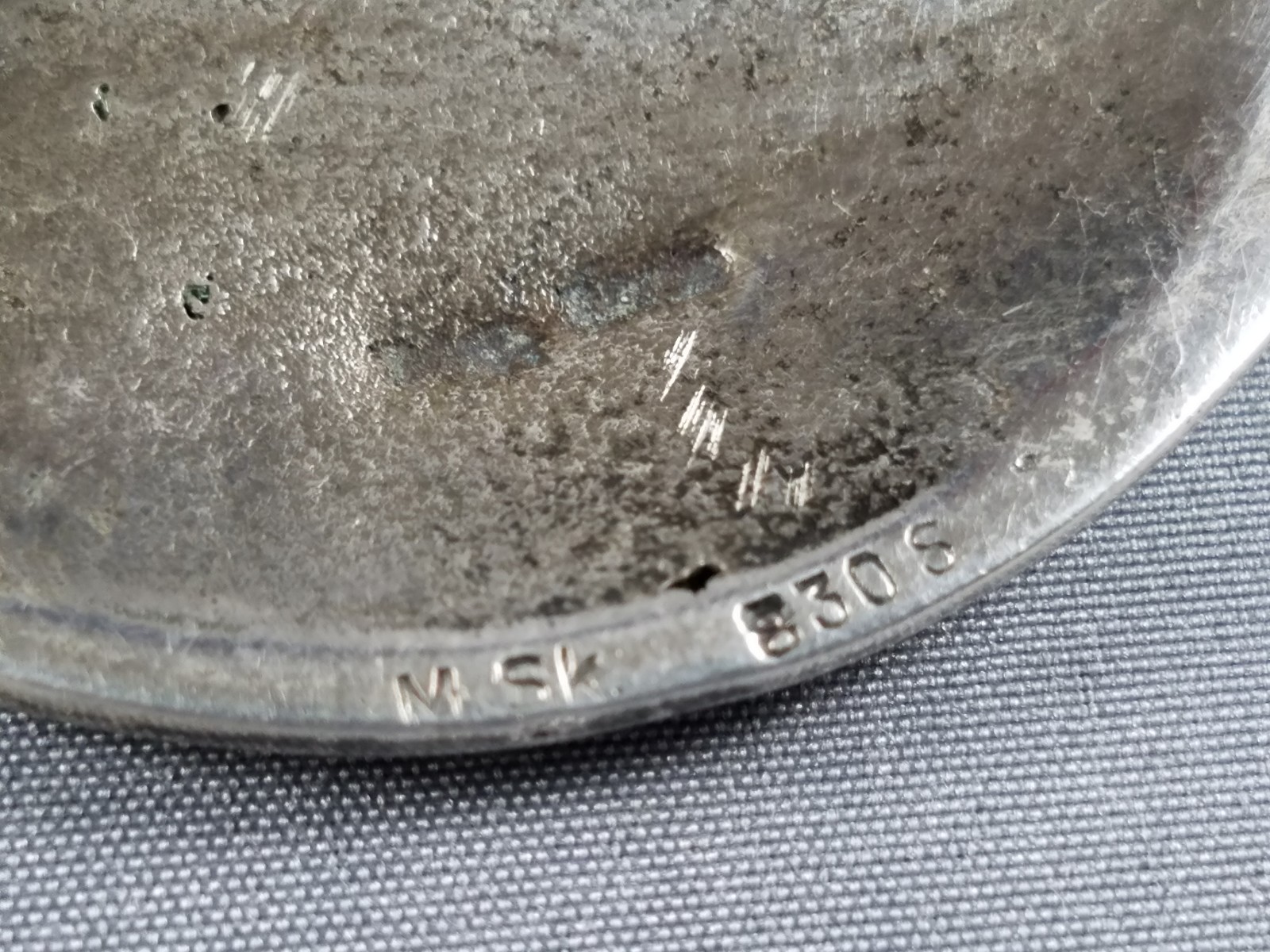 Vtg Silver 830s Scandinavian Norway Viking Skier Pin … - Gem