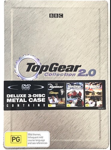 Top Gear Collection 2.0 Deluxe 3 Disc DVD Metal Case, Region 4 NEW ...