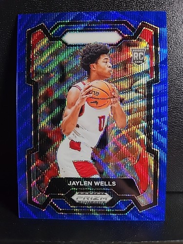 2024 Prizm Draft Picks Jaylen Wells Rookie Blue Wave Prizm #238/249 | eBay