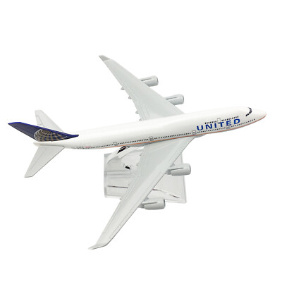 1/400 16cm US United Airlines B747 Model Plane Alloy Diecast Airplane ...