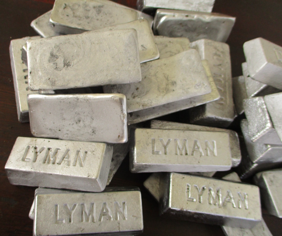 20+ Pounds Range Recovered Lead Ingots for Casting Sinkers, Jigs ...