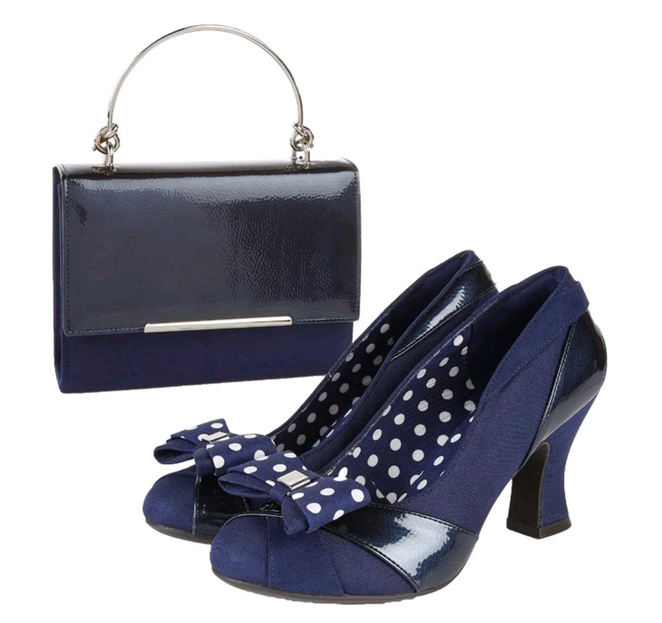 RARE Ruby Shoo Pasadena Handbag in Blue/Navy IMMACULATE & STUNNING BAG | eBay UK