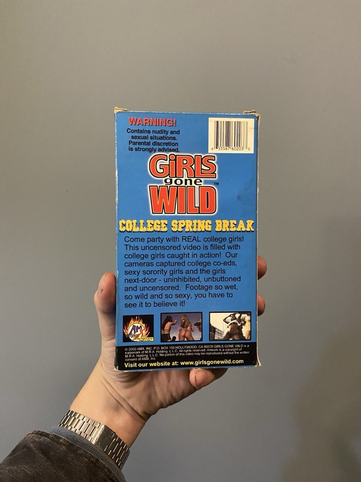 Tested Gone Girls Wild VHS College Spring Break Uncensored 2000 Vtg Hot ...