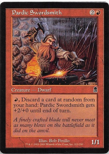 Pardic Swordsmith *Common* Magic MtG x1 Odyssey SP | eBay