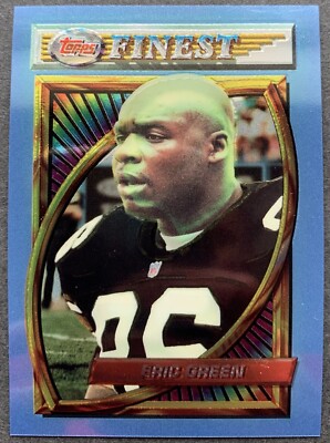 1994 TOPPS FINEST FOOTBALL ERIC GREEN PITTSBURGH STEELERS #105 EX/NM | eBay