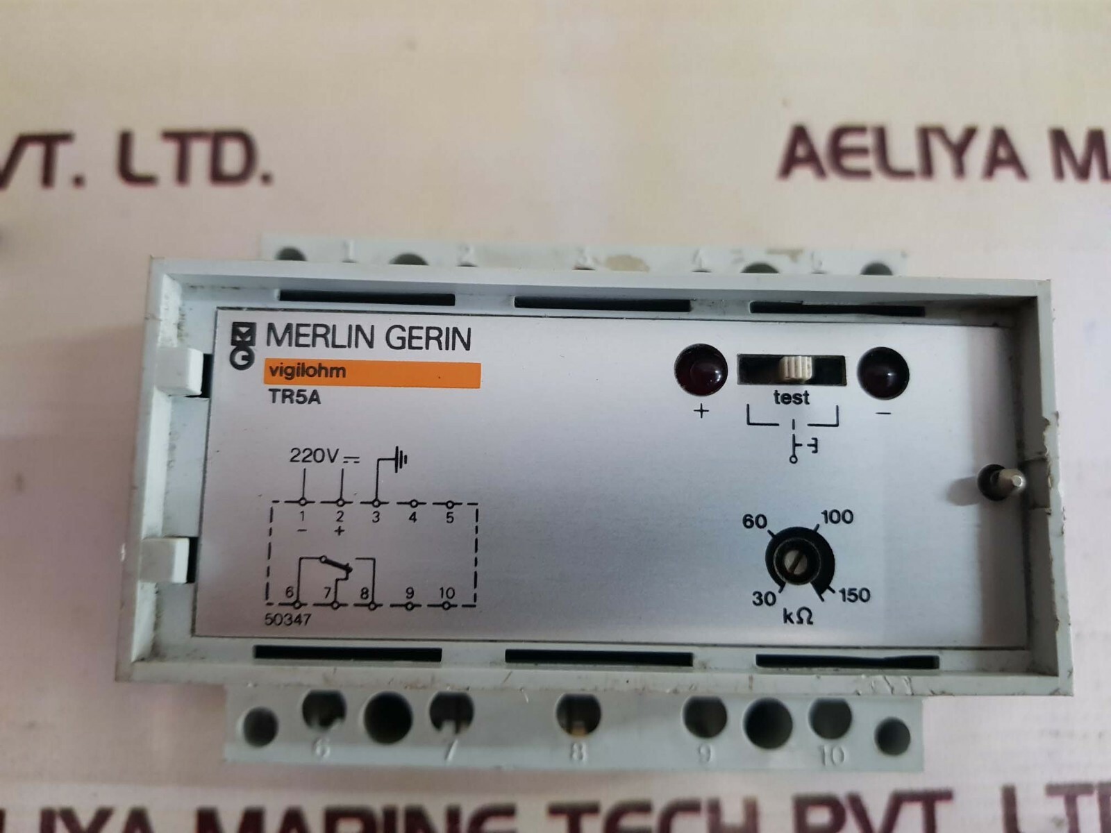 Merlin gerin vigilohm tr5a insulation monitoring device | eBay