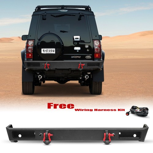 Aaiwa Steel Rear Bumper Fits 1999-2004 Land Rover Discovery 2 Ⅱ W/ D-rings | eBay