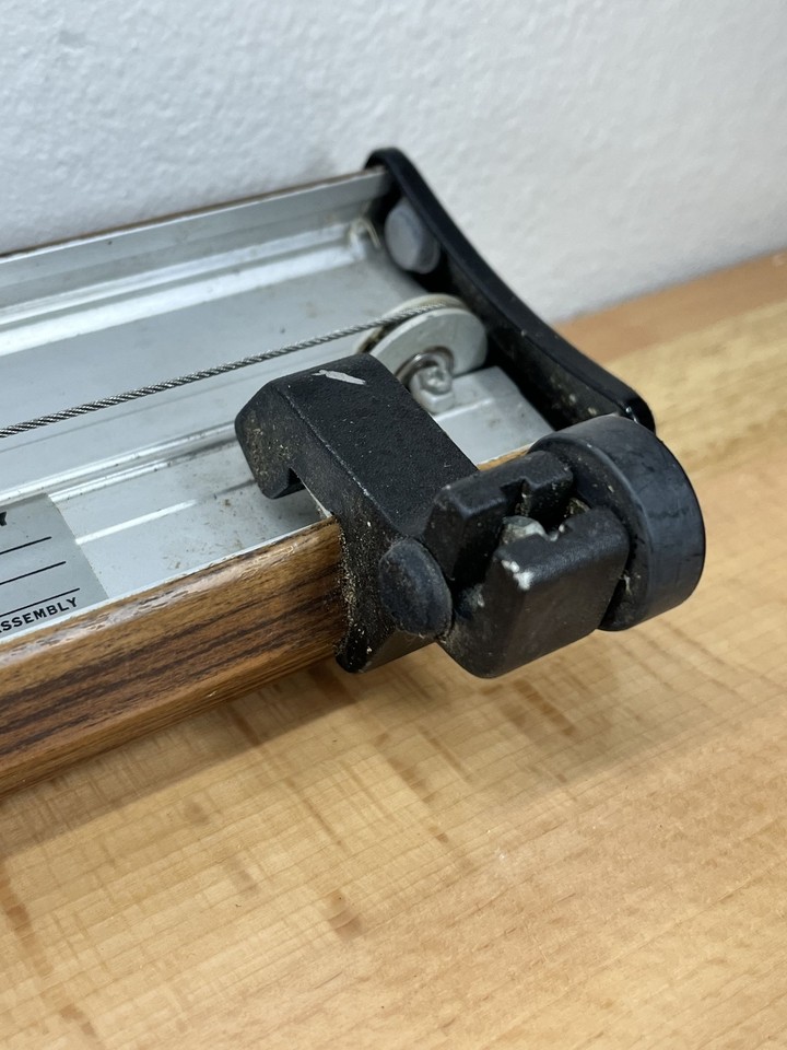 VINTAGE Vemco Drafting Machine Arm Table Track Assembly | eBay