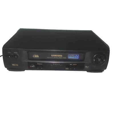 Samsung VHS Video Cassette Recorder HQ Player VR 8060 HI FI Stereo ...
