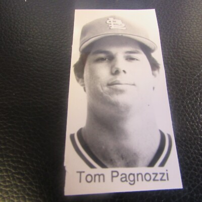 ORIGINAL - TOM PAGNOZZI - ST. LOUIS CARDINALS - SUPER GLOSS PRESS PHOTO ...