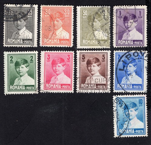 Romania 1928-9 Stamps (set) Mi#336-43 used | eBay