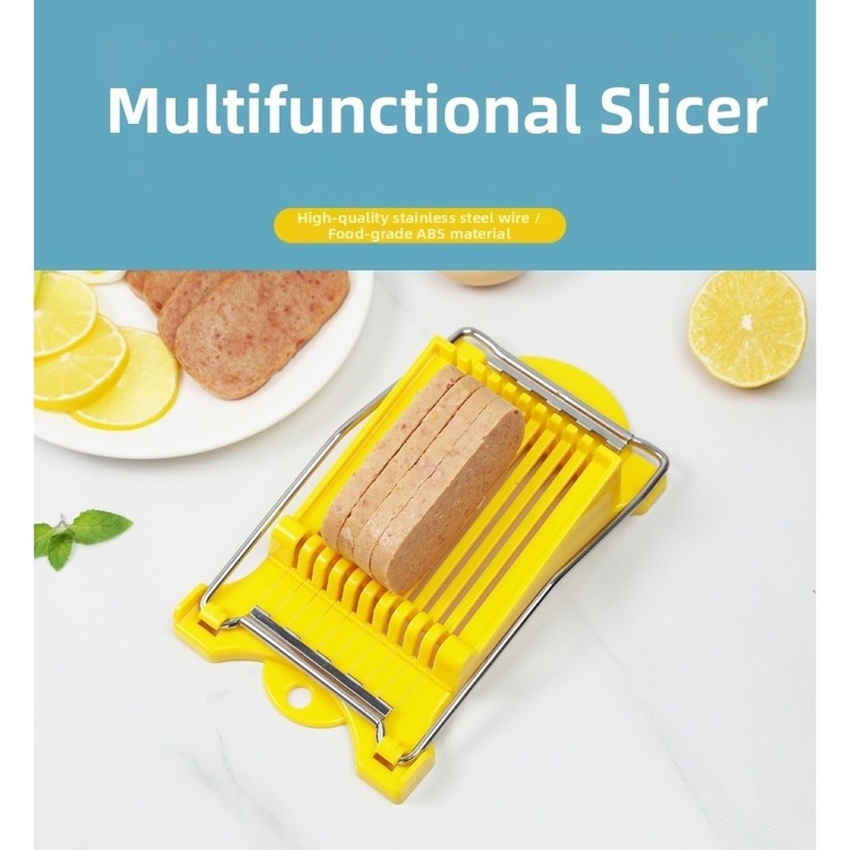 Kitchen Tool Stainless Steel Wire Cutter for Ham Sausage Egg Fruit ...