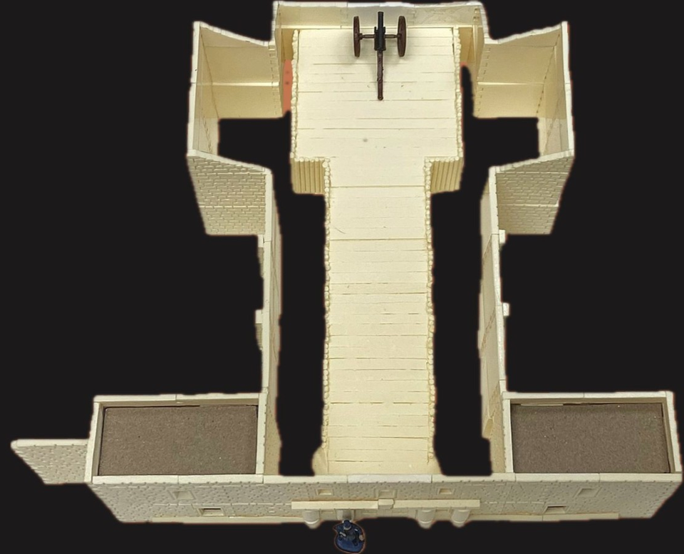 1/72 Alamo Mission Diorama Terrain Scenery Kit for Model Builders ...