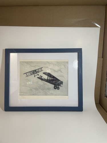 Bi-Planes Original Etching Paul Geygan 114/220 with Certificate of ...