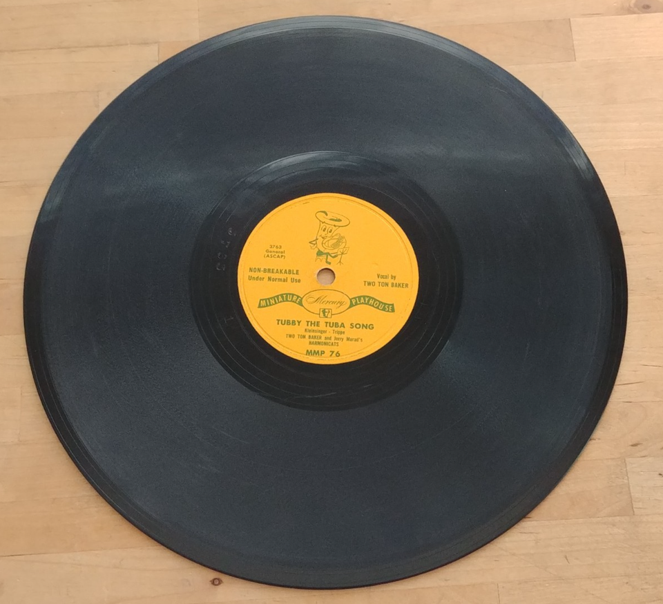 Vintage Tubby the Tuba w/Two Ton Baker & Frosty the Snowman 78 | eBay