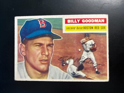 1956 Topps Boston Red Sox Billy Goodman #245 | eBay