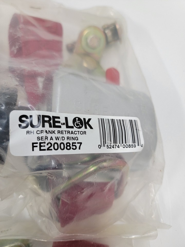 SURE-LOK WHEELCHAIR ANCHOR RESTRAINT SERIES A RETRACTOR TIE DOWN KIT ...