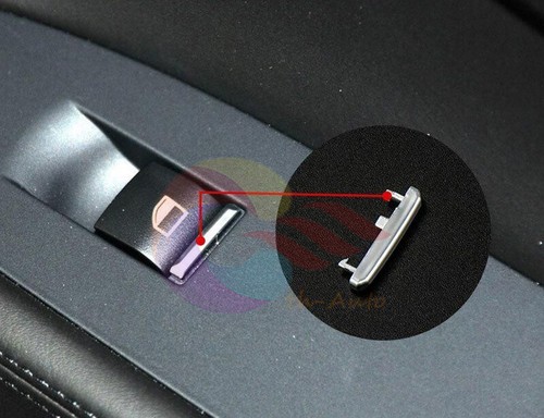 Chrome Window Switch Button Trim Strip For BMW F30 F34 F80 F07 F10 F01 ...