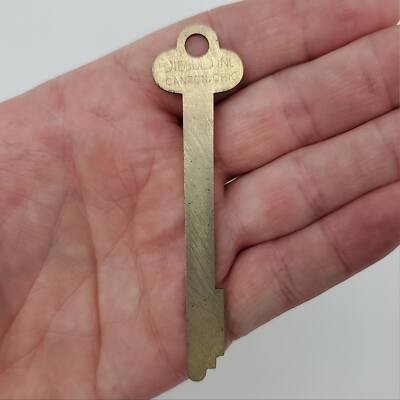 2x York Diebold Safe Deposit Lock Key Blanks 0.052" T x 0.38" W x 3.55 ...