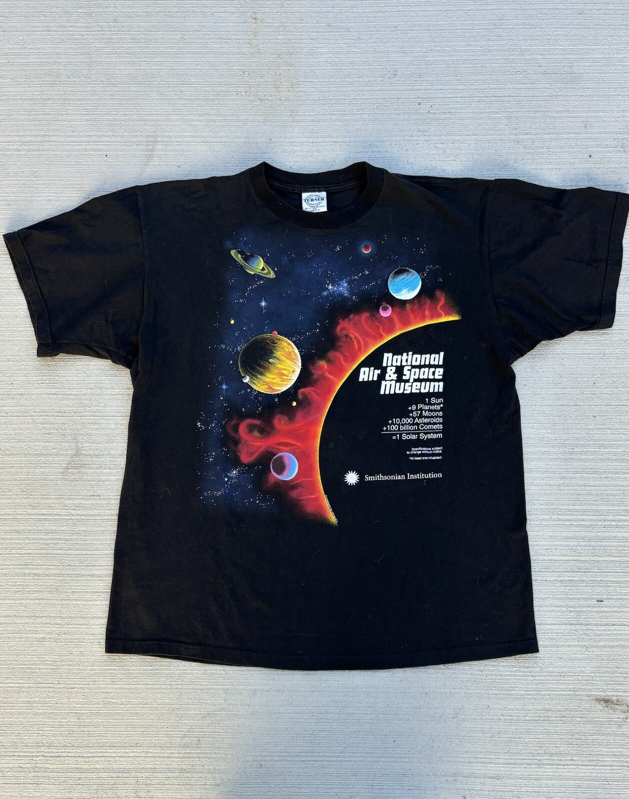 Vintage 1999 Solar System National Air and Space Shir… - Gem