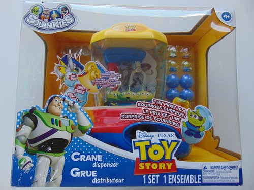 Squinkies Disney Toy Story Crane Dispenser THE CLAW Brand New Unopened ...