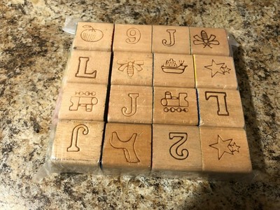 VINTAGE SHELCORE NUMBER SCHOOL BLOCKS 1985 IN BOX | eBay