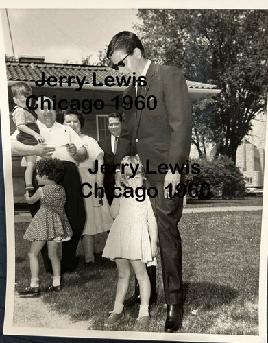 JERRY LEWIS In Chicago VINTAGE Original 8x10 photo 1960 | eBay