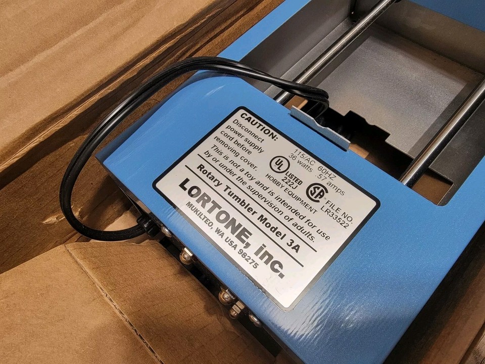 NEW Original Lortone Model 3A Single Barrel Rotary Rock Tumbler | eBay