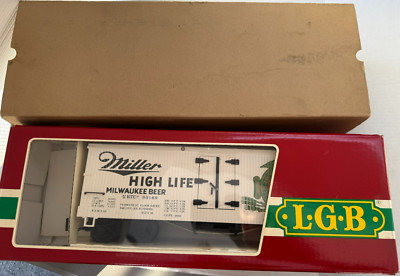 LGB 4072 Miller High Life Beer Reefer Car G-Scale Model Railroad ...