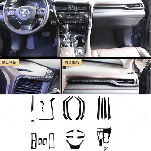 For LEXUS RX350 450h 2016-2022 Carbon Look Interior Decor Accessories ...