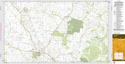 Gilgandra 8634-N Topographic Map 1:50k | eBay