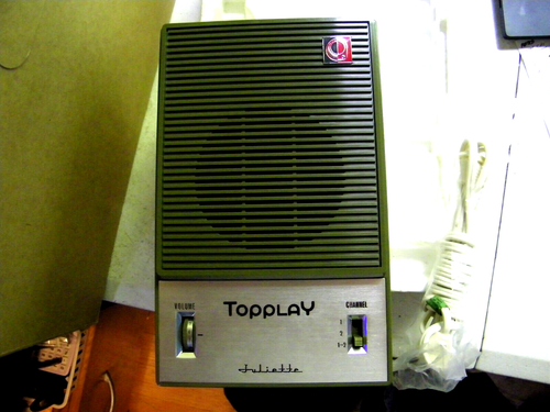 Vintage Juliette TOPPLAY Tape Player MTP-1001 Solid State State 6 ...