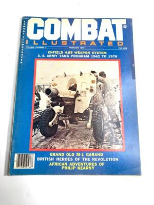 Combat Illustrated Magazine -- Feb 1977 -- M-1 Garand -- Enfield 4.85 | eBay