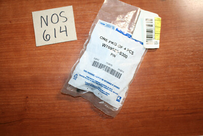 NOS Ford Rocker Moulding Clip W709883-S300 Qty.4 05-14 Mustang 09-16 ...