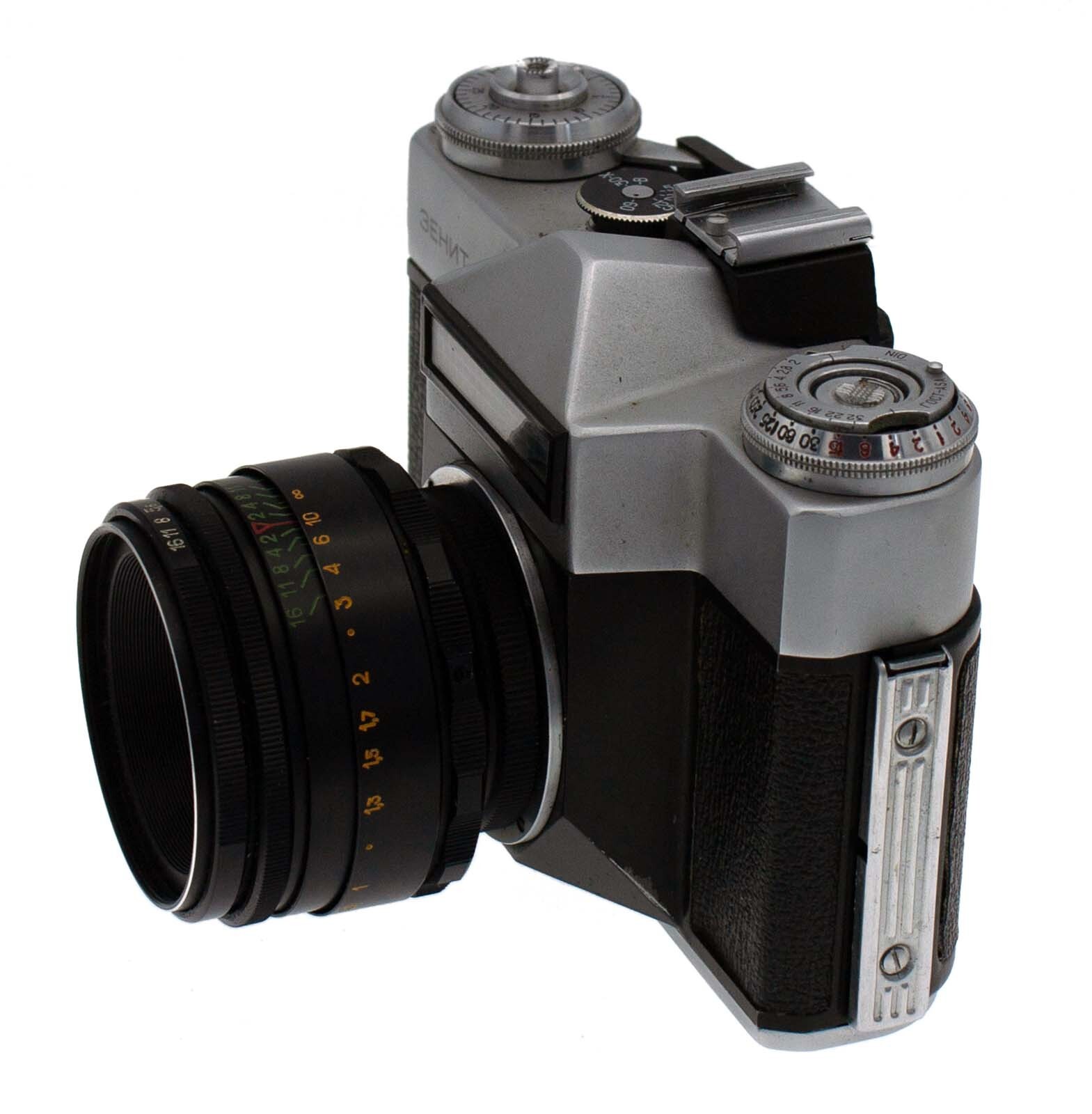 Soviet Zenit-E BeLomo with Helios-44-2 2/58mm lens Made in USSR IN BOX ...