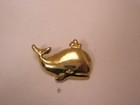 Spouting Whale Vintage Tie Tack Lapel Pin fish sea animal k54 | eBay