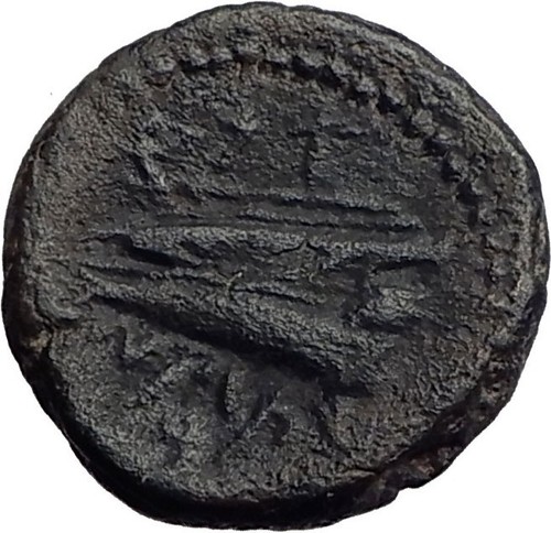 ARADOS in PHOENICIA 137BC Authentic Ancient Greek Coin ZEUS HERA ...