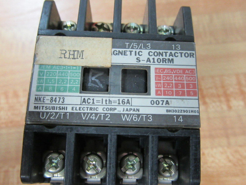 Mitsubishi S-A10RM Magnetic Contactor SA10RM | eBay