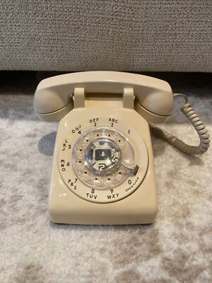 Bell System Western Electric Rotary Phone Peach Color R83-9 Not For ...