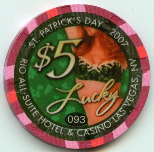 $5 Rio St. Patrick's Day LE Chip Las Vegas 2007 | eBay