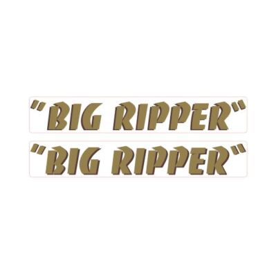 SE BIKES - Big Ripper down tube decal - gold w/ brown shadow | eBay