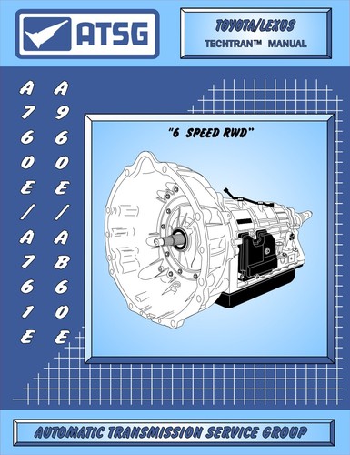 A760E A960E ATSG Rebuild Manual AB60E A761E Automatic Transmission ...