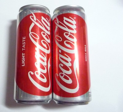 COCA COLA LIGHT can INDONESIA Tall 330ml Coke 2017 Collect Asia 6" Tall ...