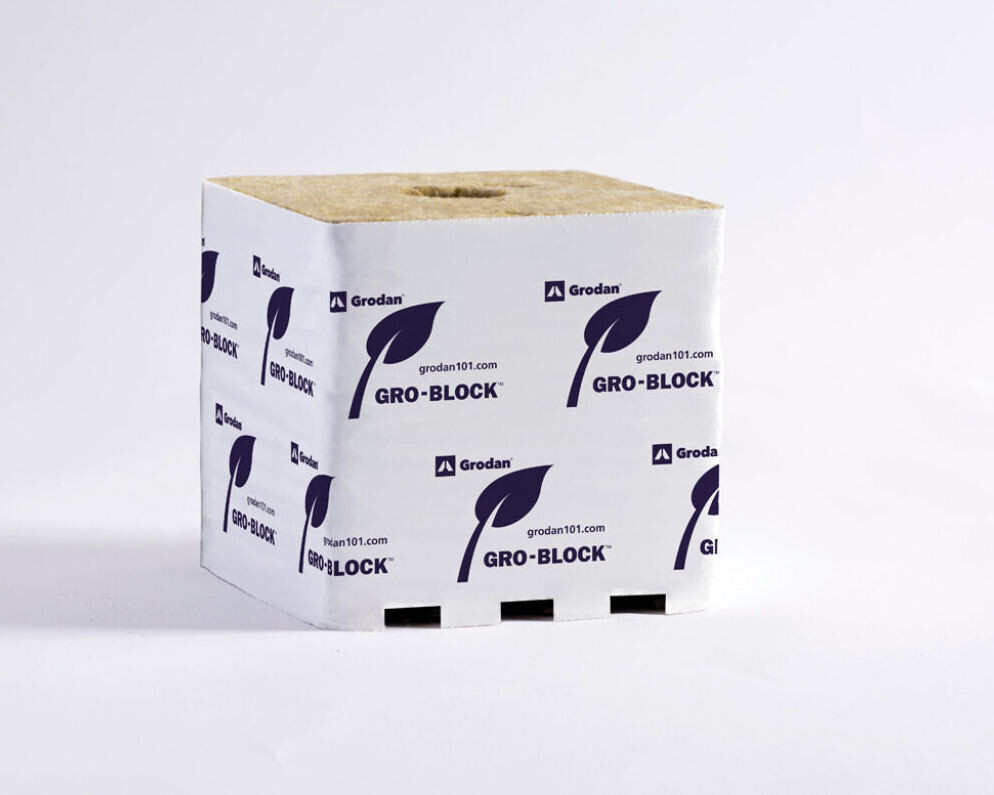 Grodan Gro-Block Improved Hugo, GR32 - Case of 64 Blocks 6"x6"x5.8" | eBay