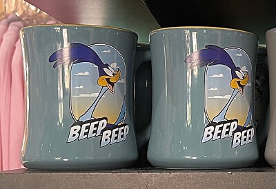 Six Flags Magic Mountain Looney Tunes Road Runner Beep Beep Coffee Mug ...