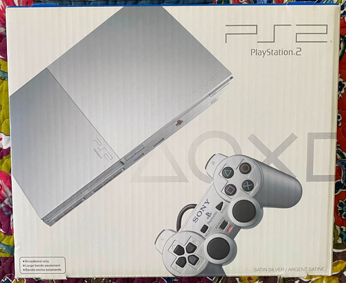 PlayStation 2 PS2 SCPH-90001 ss NTSC Satin Silver Brand New & Factory ...